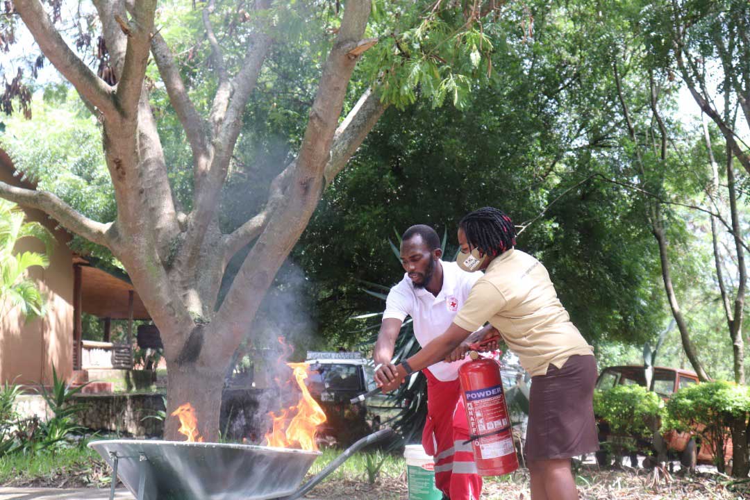Basic Fire safety Training for Individuals – Uganda Red Cross Society
